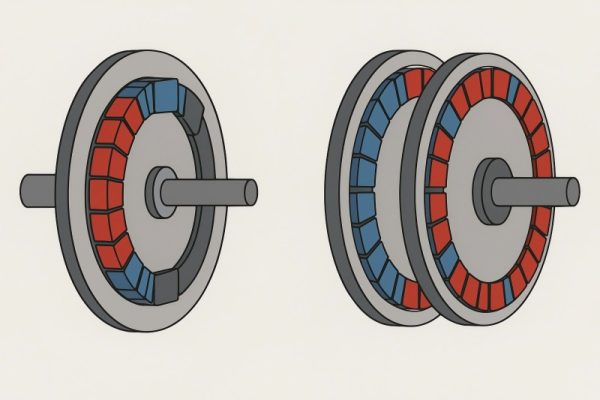 Magnet Configurations in Axial Flux Motors: Single Rotor vs Double ...
